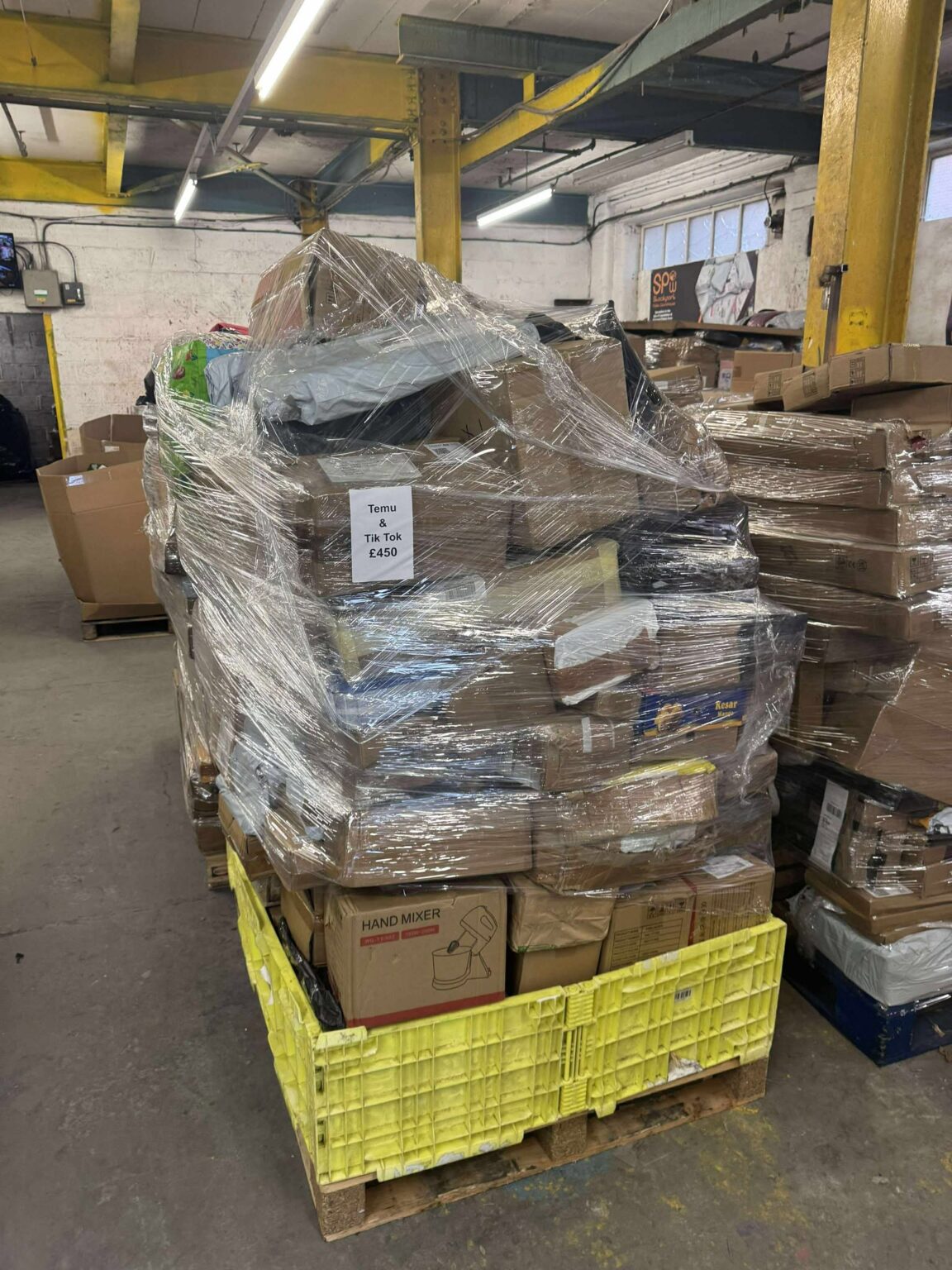 amazon FBA clearance pallets - Stockport Pallet Warehouse