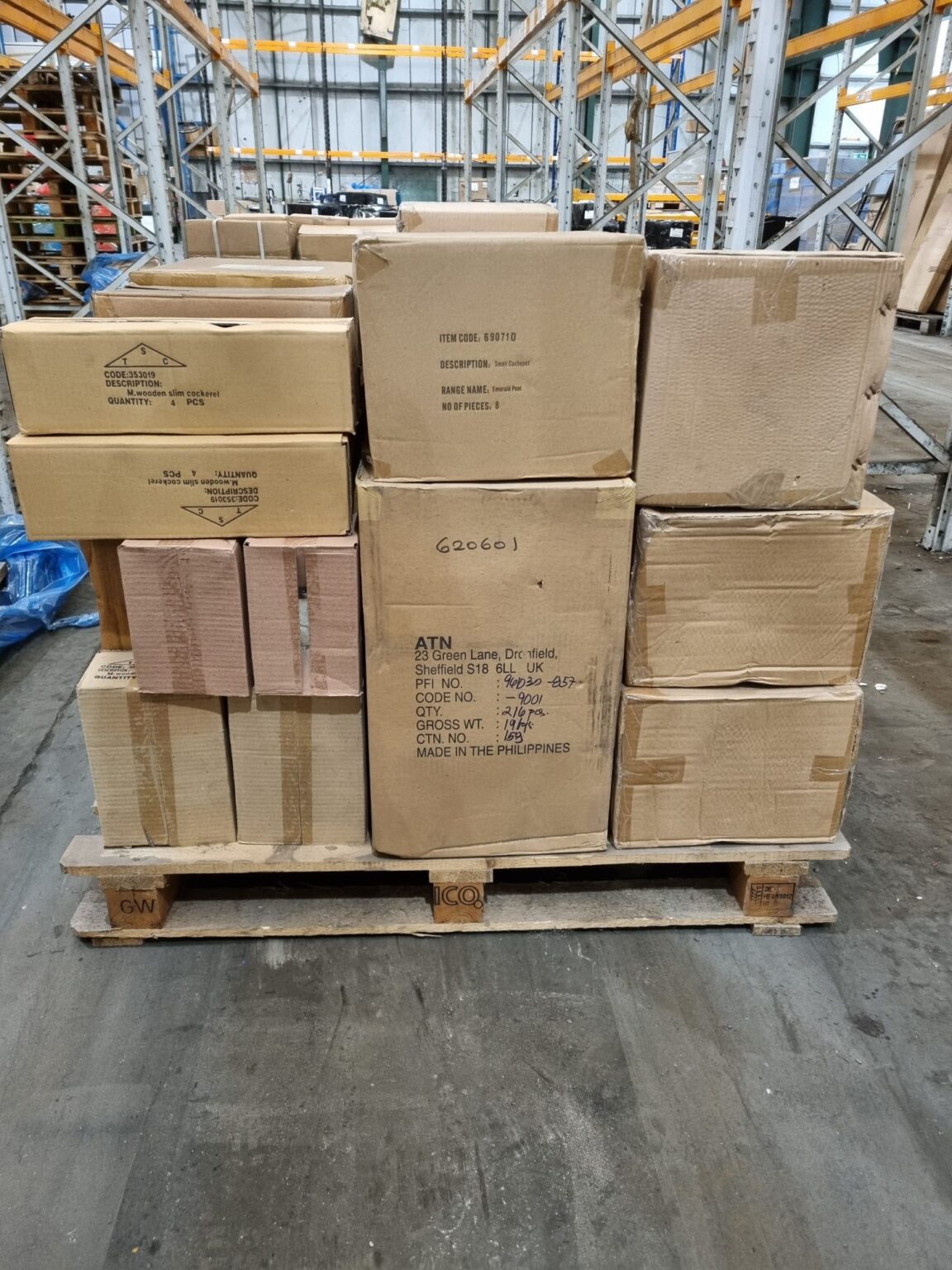 amazon returns (24 pallets) - Stockport Pallet Warehouse