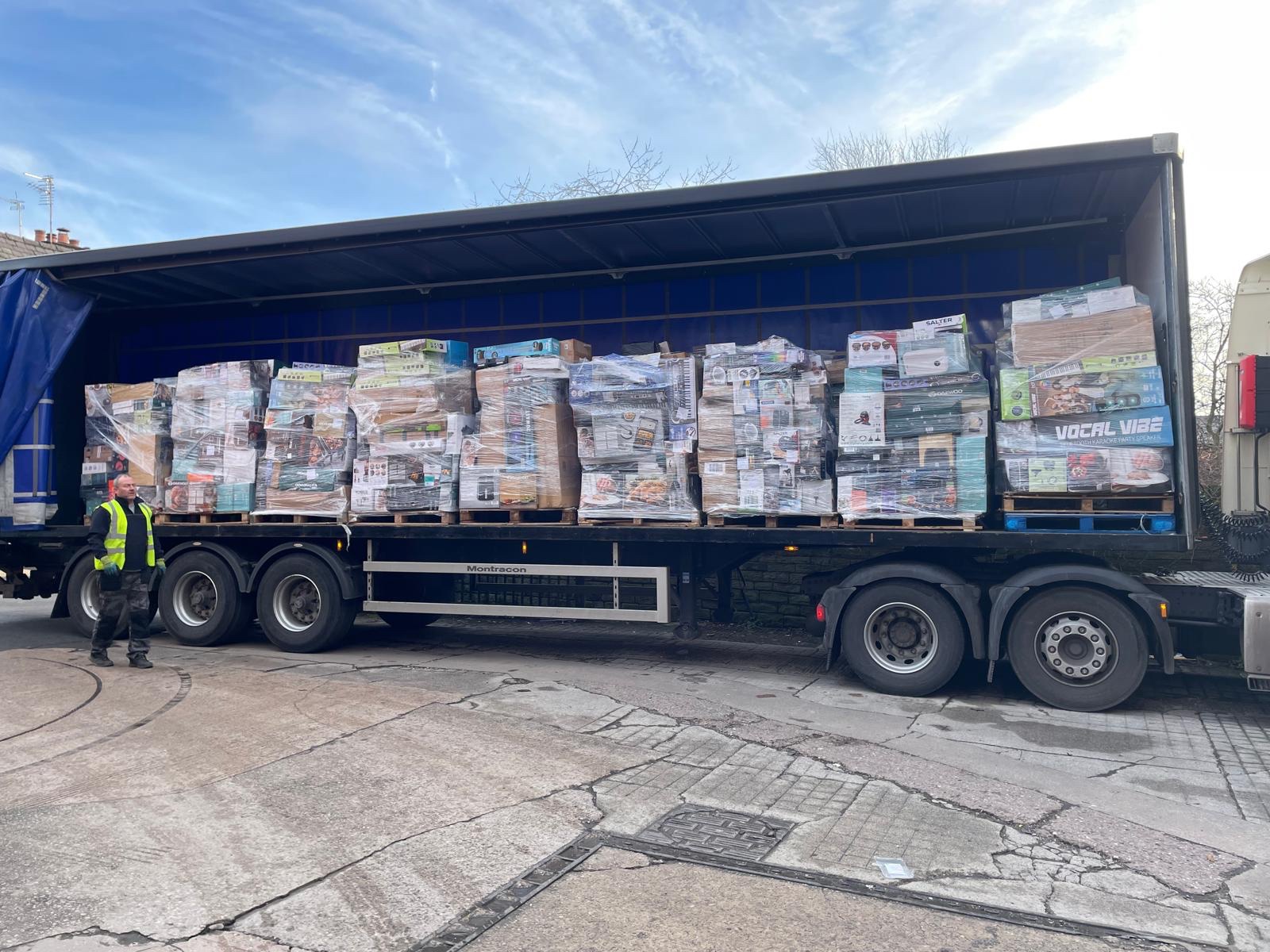 Electrical Raw Returns - Stockport Pallet Warehouse