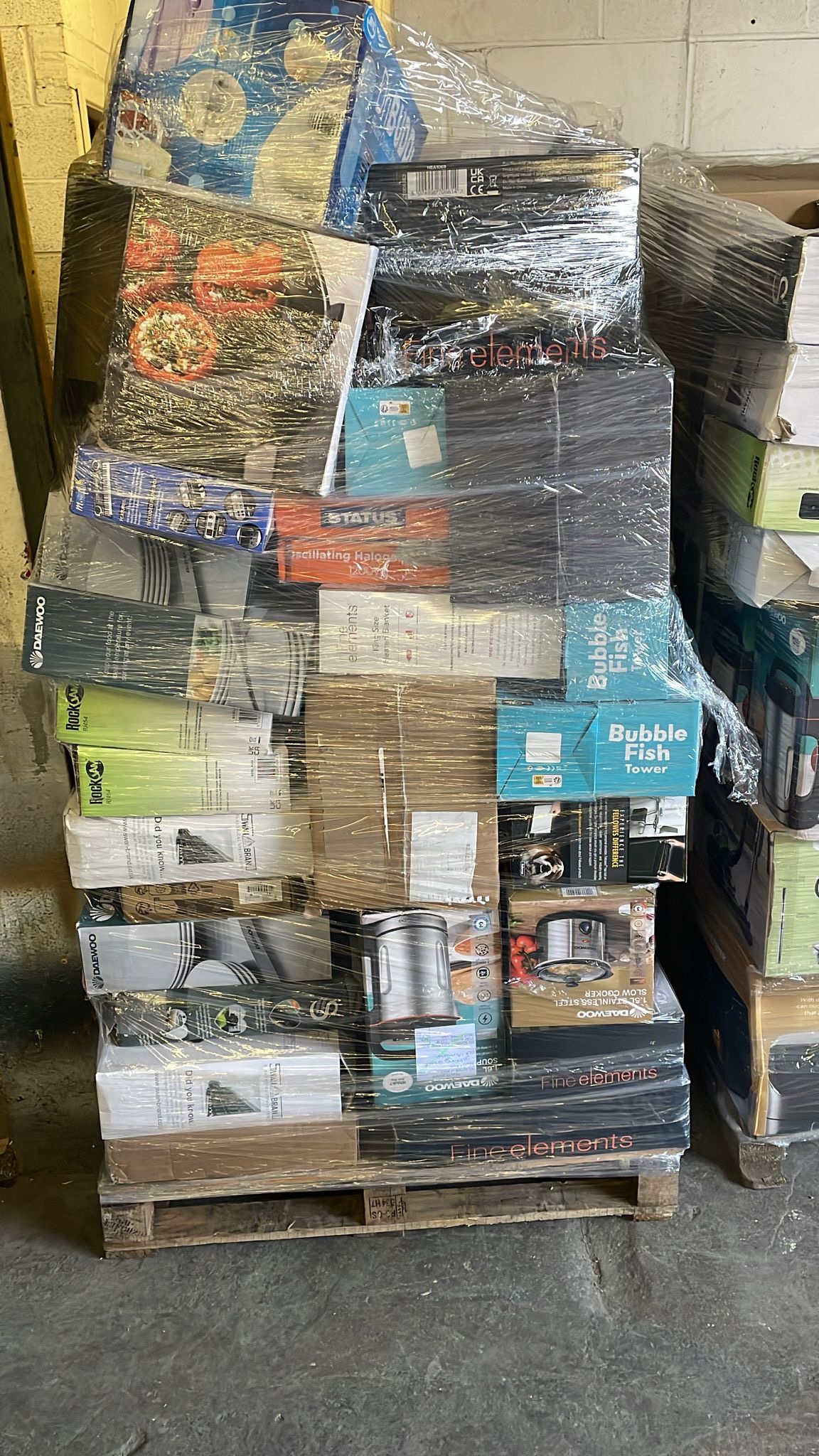 Electrical Raw Returns - Stockport Pallet Warehouse