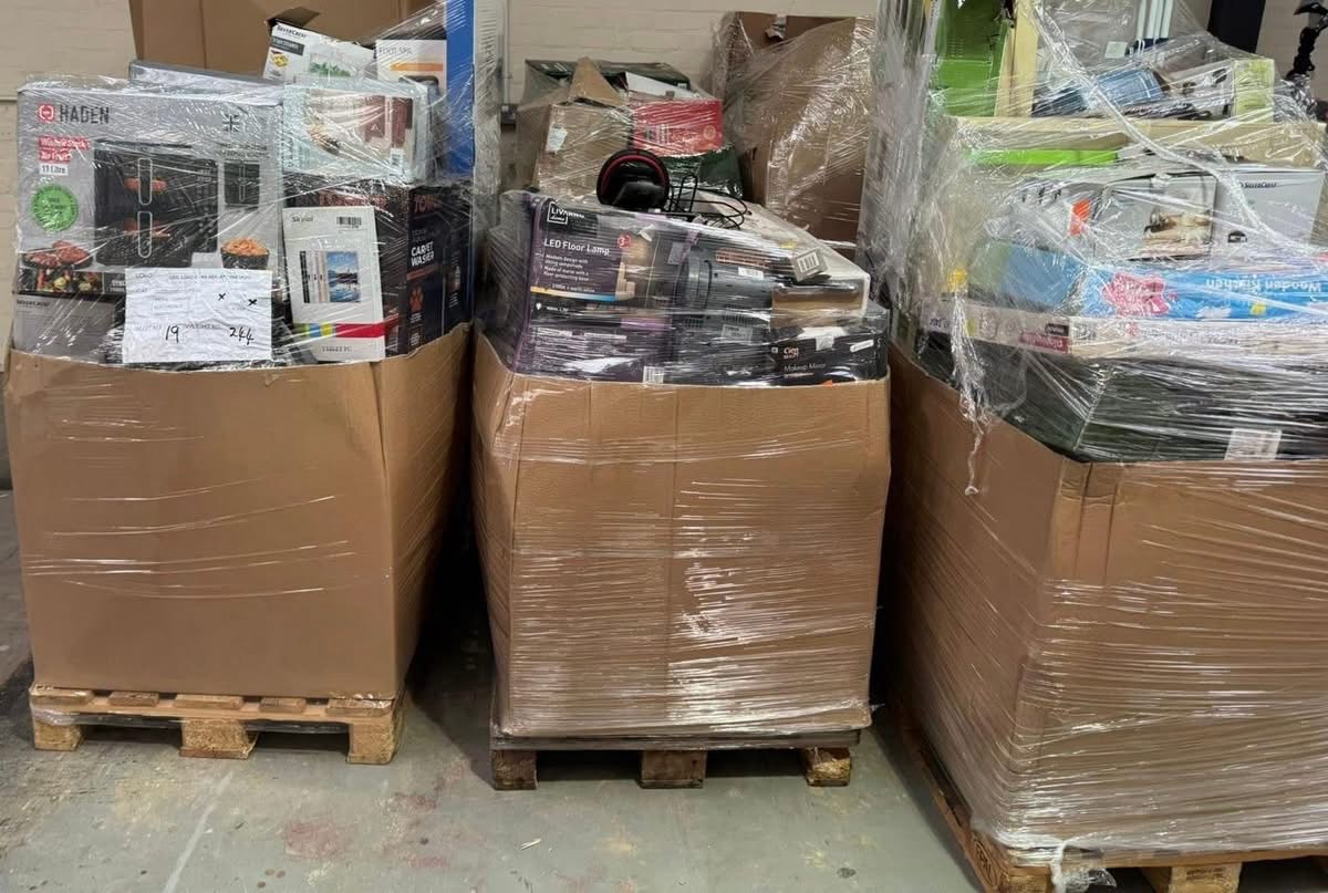 Lidl customer Returns - Stockport Pallet Warehouse